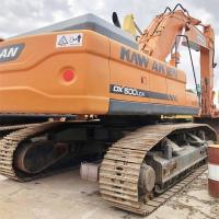 China Used Doosan DX500L 50 Ton Excavator in Shanghai with 238 KW Power and 50000 KG Weight for sale