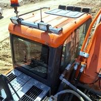 China Shanghai 2020 Used Doosan DX520 Excavator 50 Ton Digger with Original Hydraulic Pump for sale