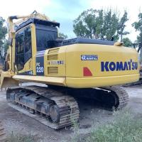 China Shanghai Good Condition Komatsu PC220-8MO Excavator 22T with Original Hydraulic Valve for sale