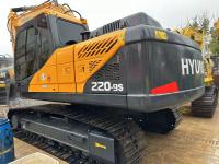 China ORIGINAL Valve 20 Ton Used Hyundai 220-9s Excavator Made in Korea with Good Condition for sale