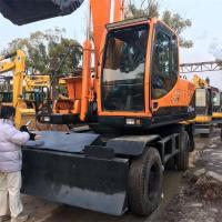 China Used Hyundai 210W Wheel Excavator 21 Ton Robex 210 Excavadora R210W-9 in 2019 Year for sale