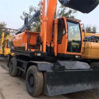 China Used Hyundai 210W Wheel Excavator 21 Ton Robex 210 Excavadora R210W-9 in 2019 Year for sale