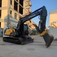 China Volvo EC140 14 Ton Mini Excavator with ORIGINAL Hydraulic Cylinder 2018 Good Condition for sale