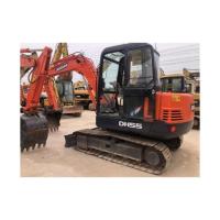 China DOOSAN DH55-7 Small Used 5 Ton Crawler Excavator in with Original Hydraulic Cylinder for sale