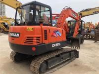 China DOOSAN DH55-7 Small Used 5 Ton Crawler Excavator in with Original Hydraulic Cylinder for sale