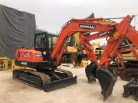China DOOSAN DH55-7 Small Used 5 Ton Crawler Excavator in with Original Hydraulic Cylinder for sale