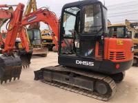 China DOOSAN DH55-7 Small Used 5 Ton Crawler Excavator in with Original Hydraulic Cylinder for sale