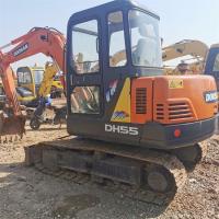 China Low Hour Used Doosan DH55 Crawler Excavator with Original Hydraulic Pump in Korea for sale