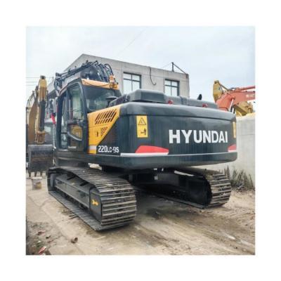 China Operating Weight 22515KG Used Hyundai220 Rock Excavators with and in Perfect Condition for sale