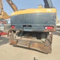 China Highway Construction 21t Second Hand Hyundai 210W Wheel Excavator with Cummins Engine for sale