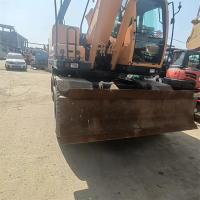 China Highway Construction 21t Second Hand Hyundai 210W Wheel Excavator with Cummins Engine for sale
