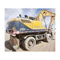 China Good Condition 20 Ton Used Hyundai 210 Wheel Excavator in Korea 1.05m3 Bucket Capacity for sale