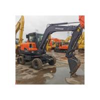 China Used Doosan DX60WN Excavator with 0.2 Bucket Capacity in Shanghai Yard Good Condition for sale