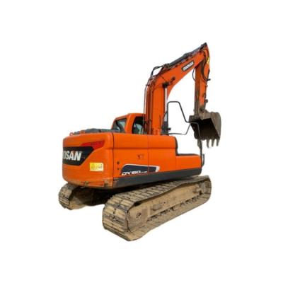 China Original Doosan DX150-9C Excavator with 1500 Working Hours and 0.55 Bucket Capacity for sale