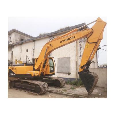 China Korea Original 80cm Crawler Chain 22 Ton Used Hyundai 220 Excavator 1889 Working Hours for sale