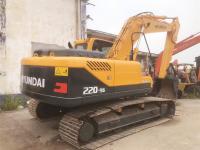 China Korea Original 80cm Crawler Chain 22 Ton Used Hyundai 220 Excavator 1889 Working Hours for sale