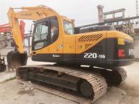 China Korea Original 80cm Crawler Chain 22 Ton Used Hyundai 220 Excavator 1889 Working Hours for sale