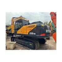 China Hyundai 220 Excavator 1.05m3 Bucket Capacity 963 Working Hours Used from South Korea for sale