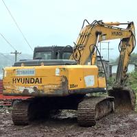 China Good Working Condition 25 Ton Used Hyundai 225-7 Excavator with 21000 KG Machine Weight for sale