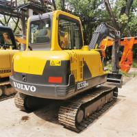 China 5 Ton Volvo EC55B Excavator in Good Condition with Direct Injection Engine from Korea for sale