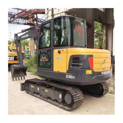 China Original Hydraulic Valve 6 Ton Used Mini Excavator Volvo EC60 in Good Condition from Korea for sale