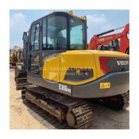 China Used Volvo EC80D Excavator in Sweden with ORIGINAL Hydraulic Pump and 42 kW Power for sale