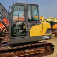 China Used Volvo EC80D Excavator in Sweden with ORIGINAL Hydraulic Pump and 42 kW Power for sale