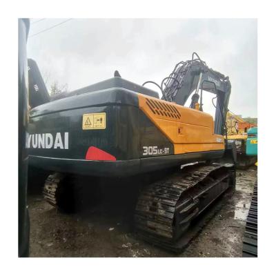 China 30000 KG Machine Weight 1.38 M3 Bucket Capacity Used Hyundai 305 Excavator for sale