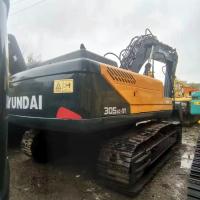 China Korea Original Paint 30 Ton Digger Machine Used 305 Hyundai Excavator with Cummins Engine for sale