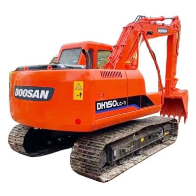 China 15 Ton Doosan DH150-7 Crawler Excavator Made in Korea with 13900 KG Operating Weight for sale