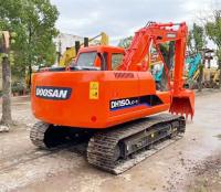 China 15 Ton Doosan DH150-7 Crawler Excavator Made in Korea with 13900 KG Operating Weight for sale