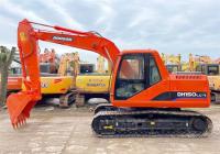 China 15 Ton Doosan DH150-7 Crawler Excavator Made in Korea with 13900 KG Operating Weight for sale
