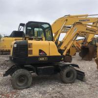 China Shanghai Used Hyundai 60W-9 Excavator With Original Hydraulic Cylinder for sale