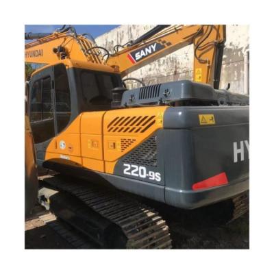 China Good Condition Crawler Excavator Hyundai 220LC-9S For Earth-moving Machinery In Korea for sale