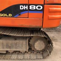 China Used Doosan 80 Excavator 8 Ton with Blade Good Condition Made in Korea Original Design for sale