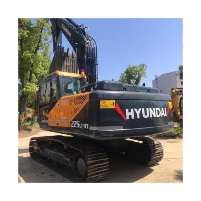 China Machine Weight 22000 KG Secondhand Hyundai 225 Crawler Excavator 21ton VS 22ton 20ton for sale