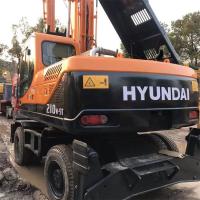 China Hyundai 210w-9 R210w-9 Used Wheel Excavator Good Condition Original Hydraulic Cylinder for sale
