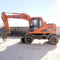 China 15 Ton Doosan DH150-7 Wheel Excavator in Good Condition Original Design Made in Korea for sale