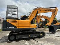China Hyundai R220LC 220LC-9S Second Hand 22ton Excavator Shovel Digger 1.05m3 2022 Model for sale
