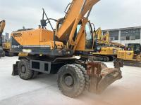 China Korea original used Hyundai 210W-9T wheel excavator 22 ton for sale for sale