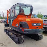 China 0.21 m3 Bucket Capacity Doosan DX55 Crawler Chain Excavator in Korea with Strong Power for sale