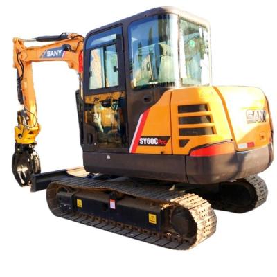 China ORIGINAL Hydraulic Valve and Kubota Engine SANY 60C 6 Ton Excavator for in 2021 Model for sale