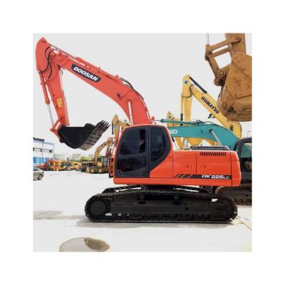 China Low Working Hours Guaranteed Original Korea Used Doosan DX225LC Crawler Excavator 115KW for sale