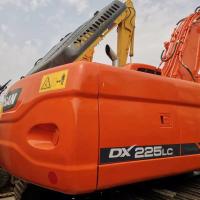 China Low Working Hours Guaranteed Original Korea Used Doosan DX225LC Crawler Excavator 115KW for sale