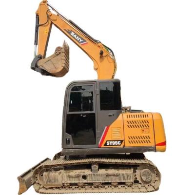 China Trinity SY95C Excavator with Isuzu Motor Original Hydraulic Cylinder and Super Fuel- for sale