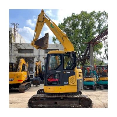 China Komatsu PC78-8 Used Small Excavator 8 Ton Operating Weight Cummins Engine for sale