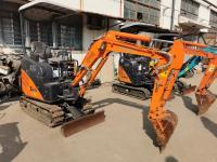 China Used Mini Backhoe Machine Crawler Digger Komatsu/Doosan/Hitachi 1 Ton Excavator ZX17 at Hot for sale