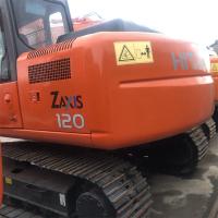 China 2021 Hitachi EX120 Excavator From Japan With Isuzu Engine And Original Hydraulic Valve for sale