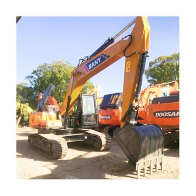 China SANY215C 21 ton excavator with ORIGINAL hydraulic valve and cheaper cost made in 2021 for sale