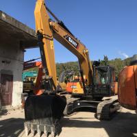 China SANY215C 21 ton excavator with ORIGINAL hydraulic valve and cheaper cost made in 2021 for sale
